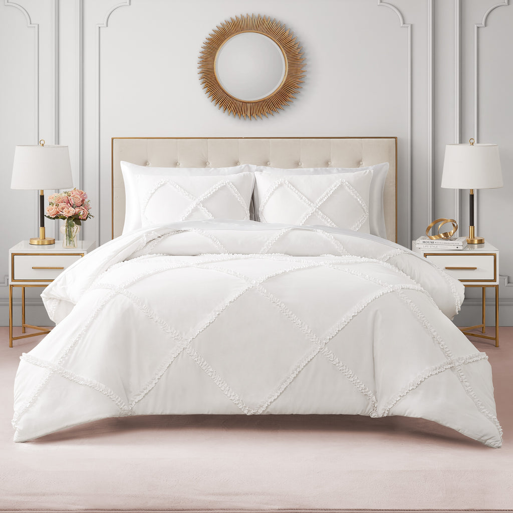 Diamond Ruffle Comforter Set - Juicy Couture