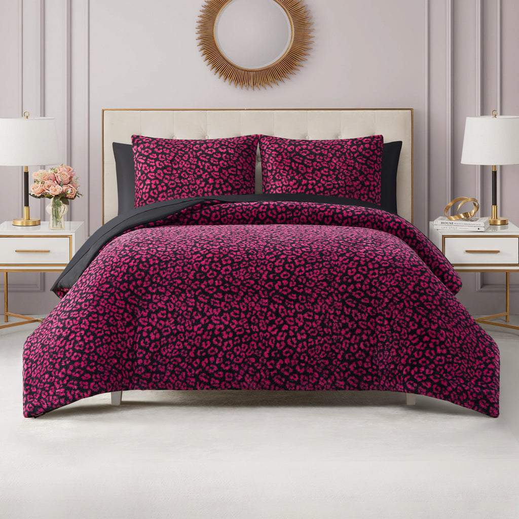 Cheetah Feathered Comforter Set - Juicy Couture