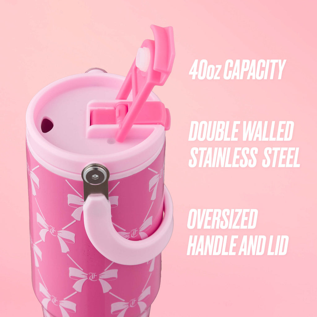 Flip Fusion Hydration Stainless Steel Tumbler - Juicy Couture