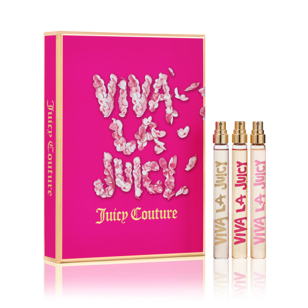 Juicy Couture Viva La Juicy 3 Piece Travel Coffret Fragrance Gift Set ...