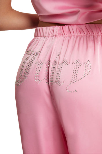 Satin Cami PJ Set in Pink - Juicy Couture