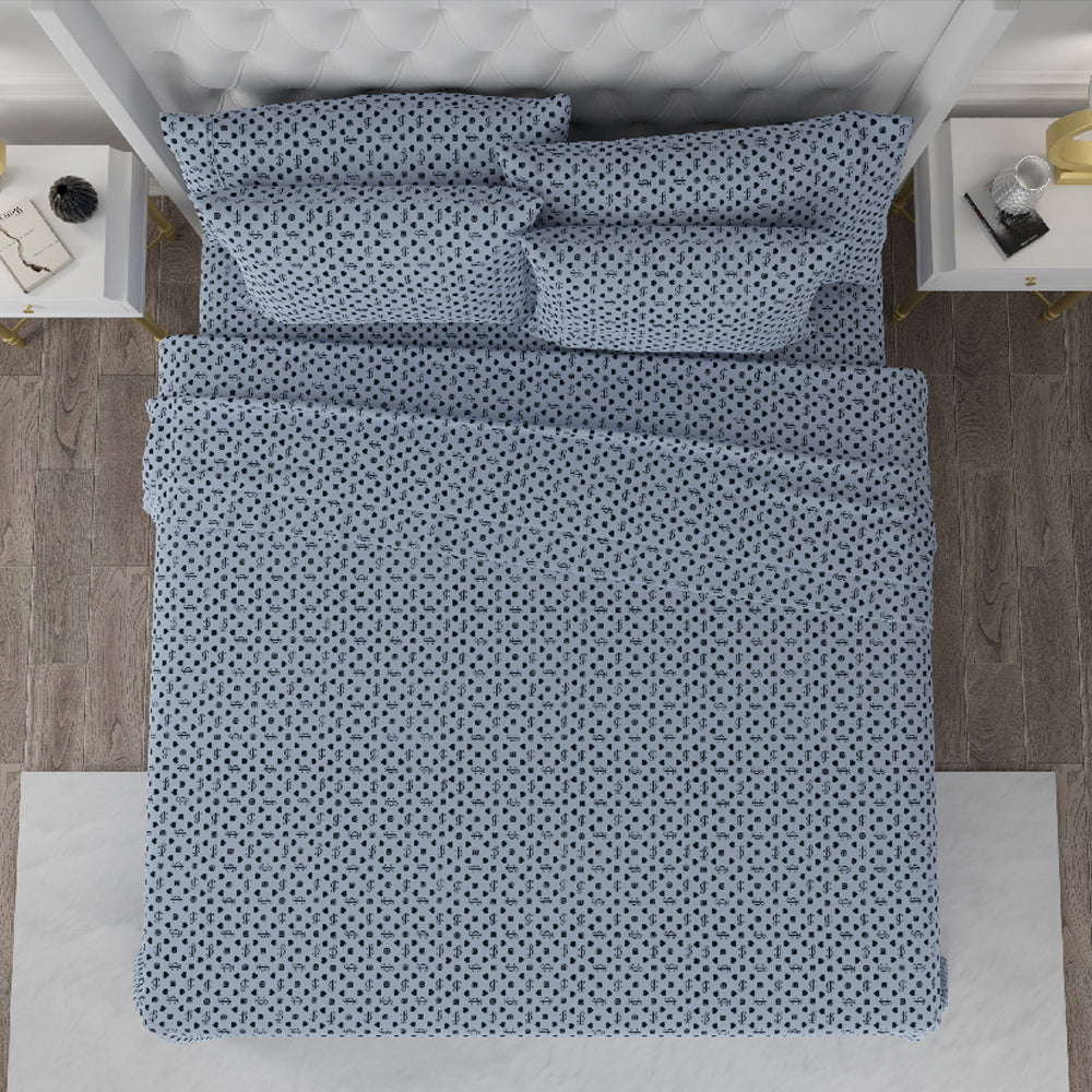 Printed Microfiber Sheet Set - Juicy Couture